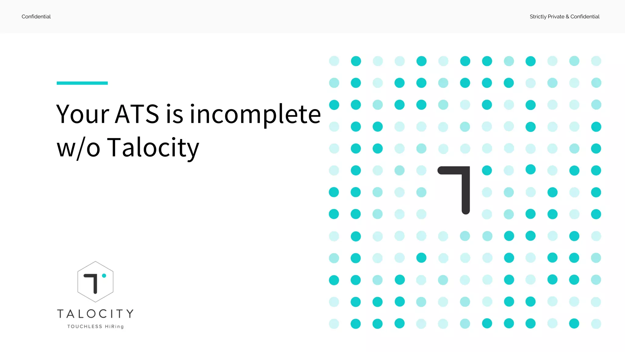 Your ATS IS incomplete without TALOCITY TOUCHLESS HiRing | PDF