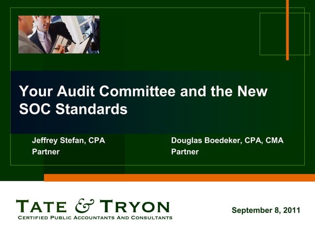 SOC Standards - Nonprofit organizations | PPT