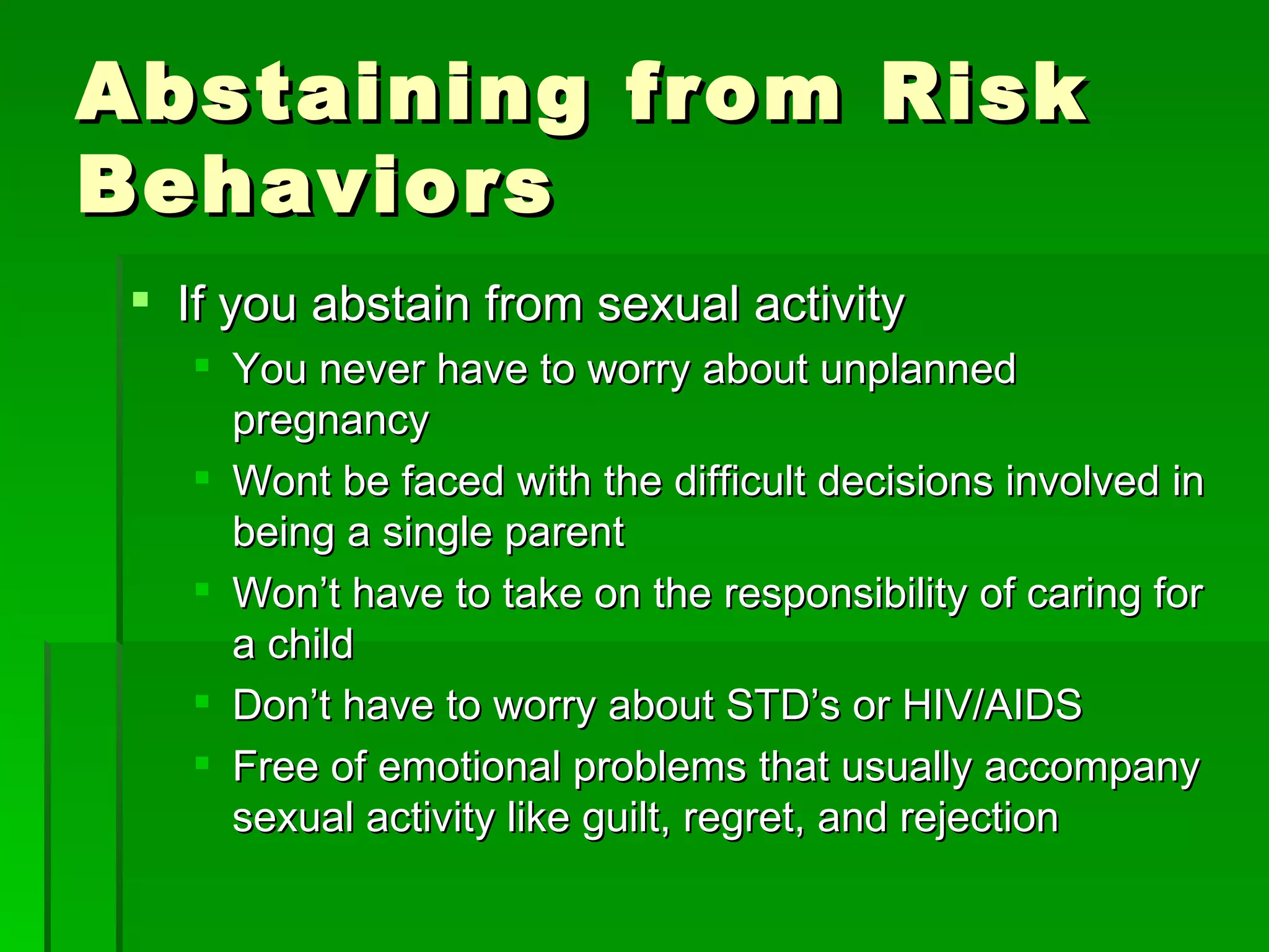 Your behavior and reducing health risks chapter 1- lesson 3 | PPT