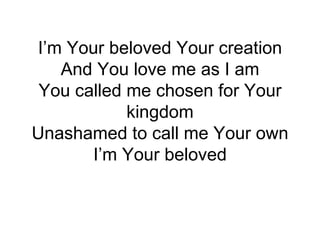 Your Beloved | PPT