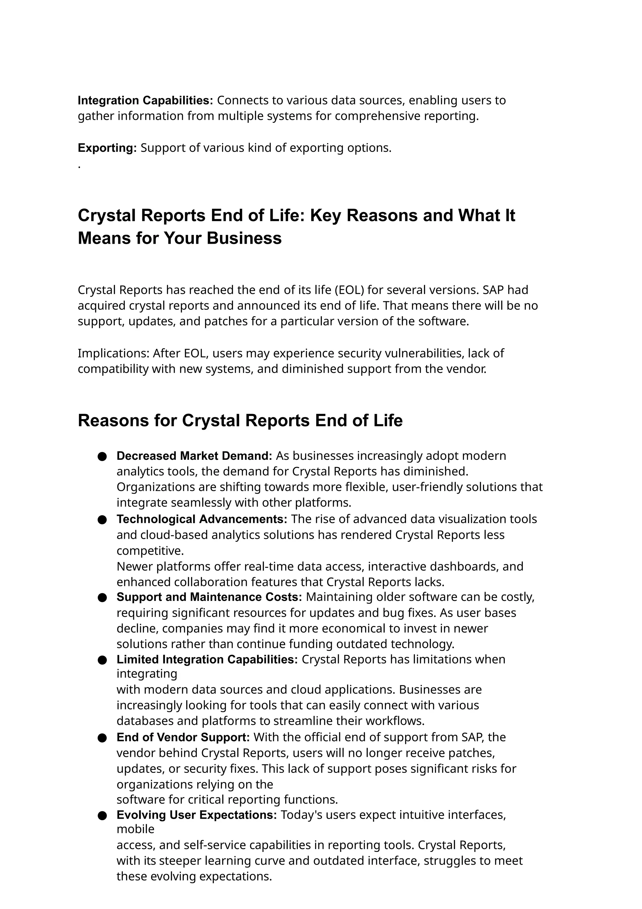 Your best open source alternatives to Crystal Reports - Helical Insight.pptx