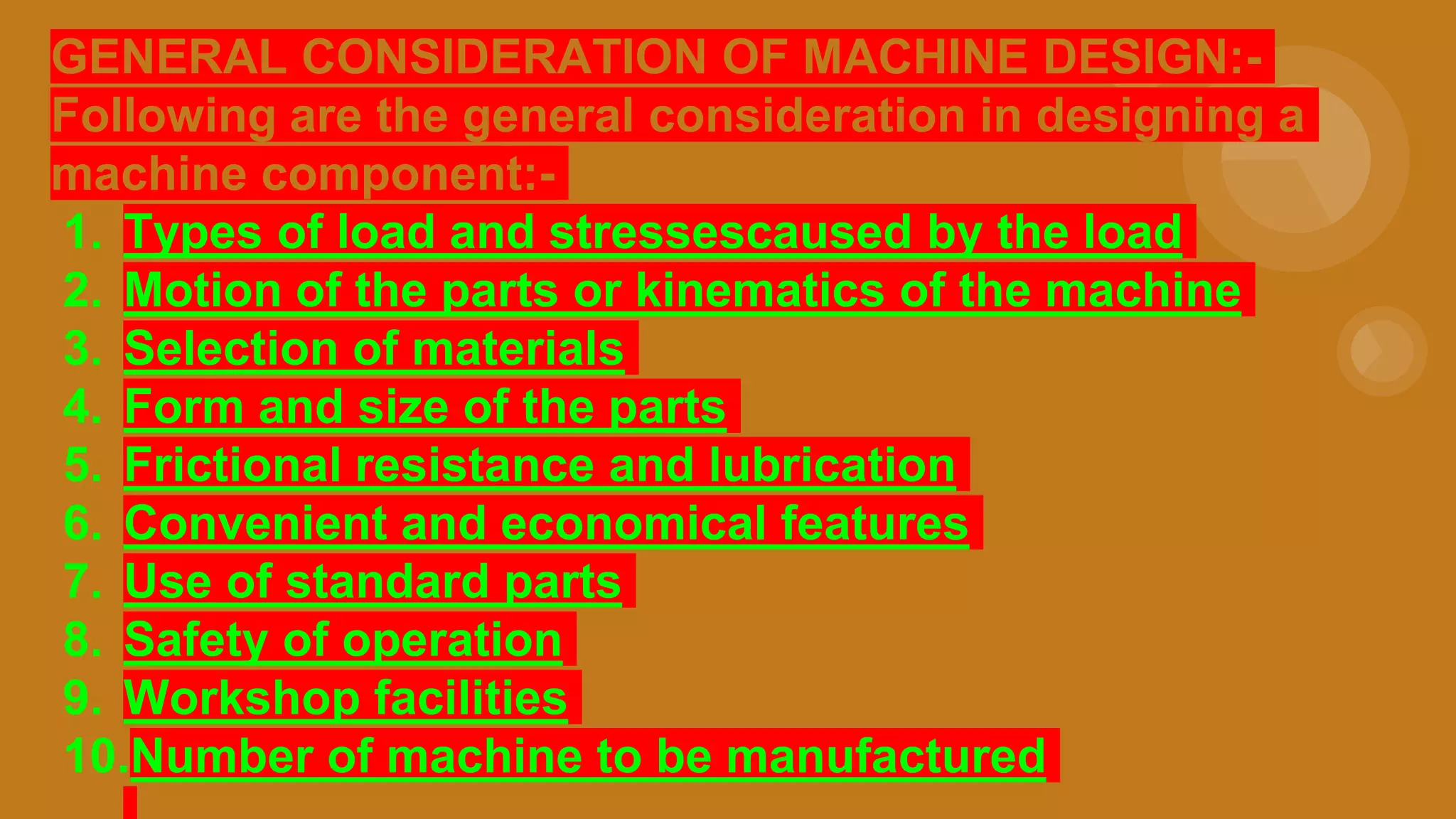 Introduction to machine design |1st unit| | PPTX