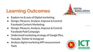 Digital Marketing Course Outline | PPT | Free Download