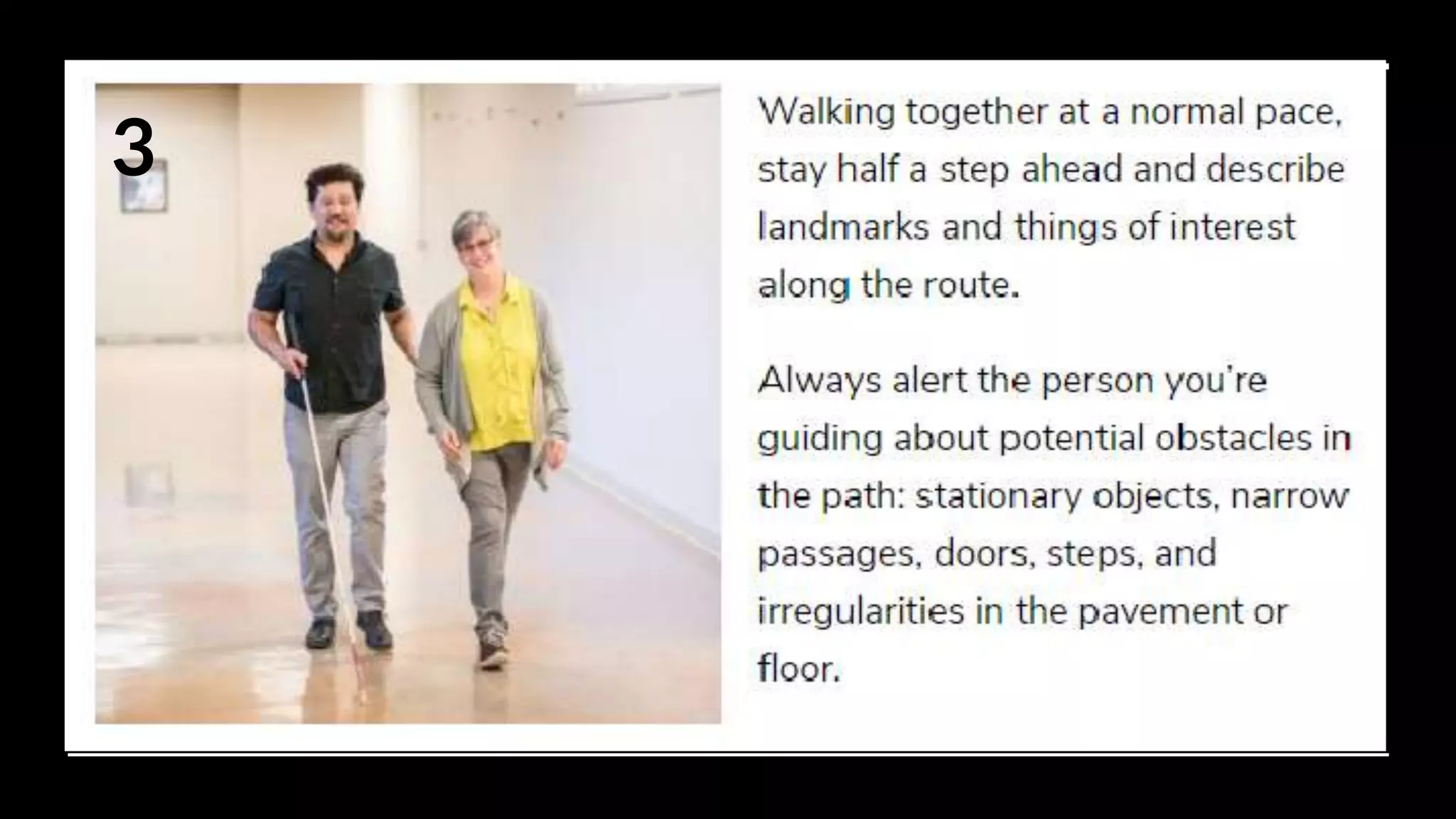 Orientation & Mobility for sensory impairment (Visual impairment and ...