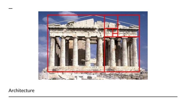 Examples of Golden Ratio in Nature and other places | PPT