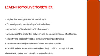 The four pillars of learning | PPT