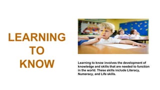 The four pillars of learning | PPT