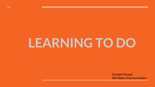 The four pillars of learning | PPTX