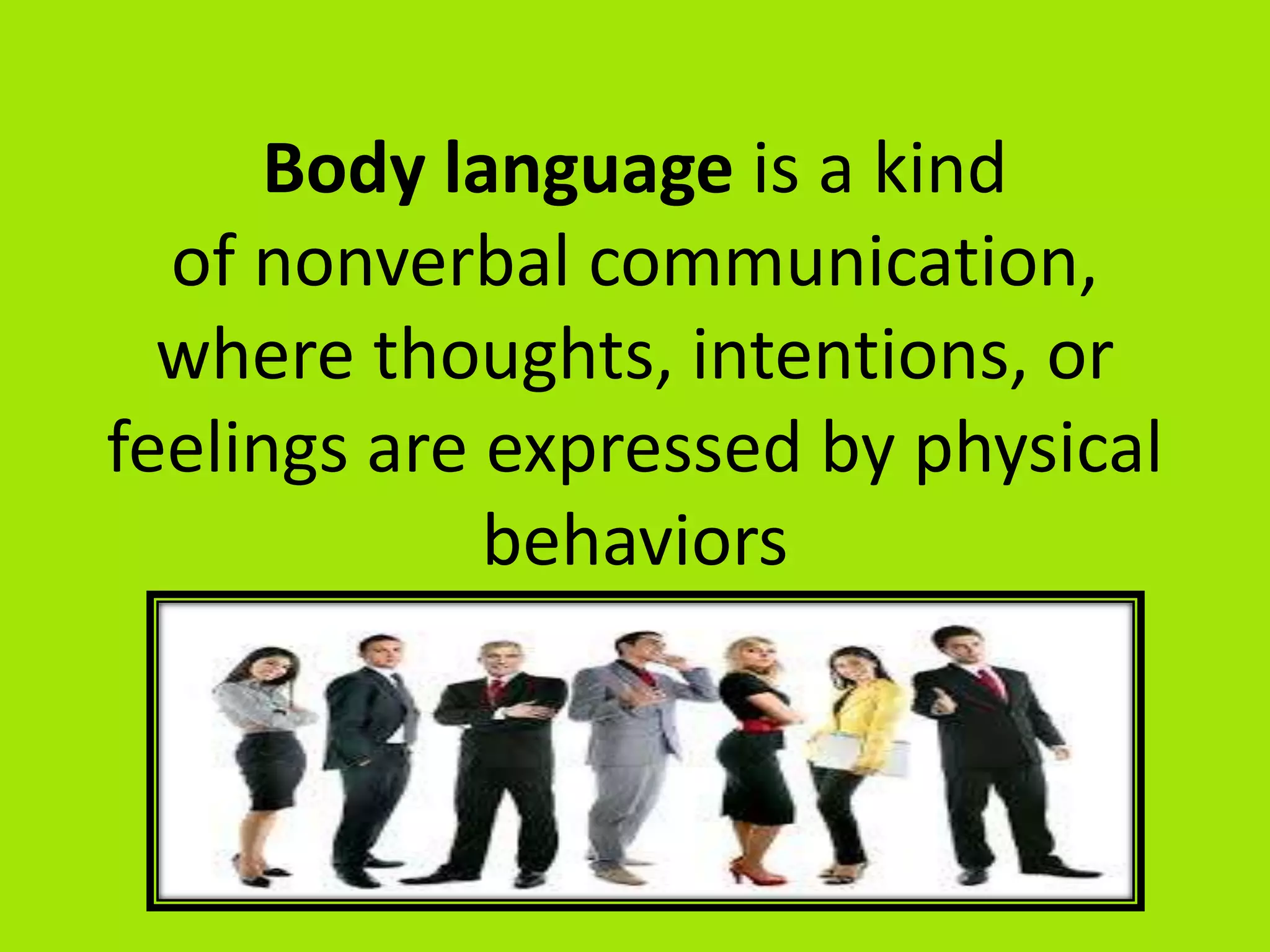 Your body language shapes who you are | PPTX