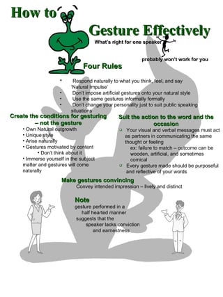 THE POWER OF BODY LANGUAGE | PPT