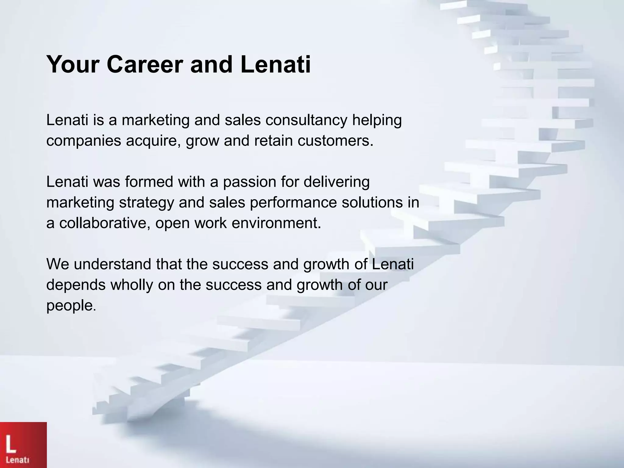 Your Career and Lenati | PPT