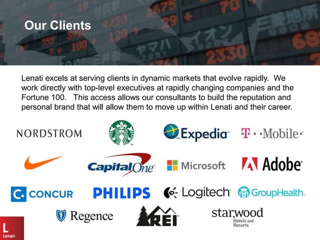 Your Career and Lenati | PPT