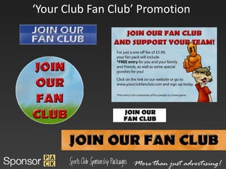 Your Club Fan Club | PPT