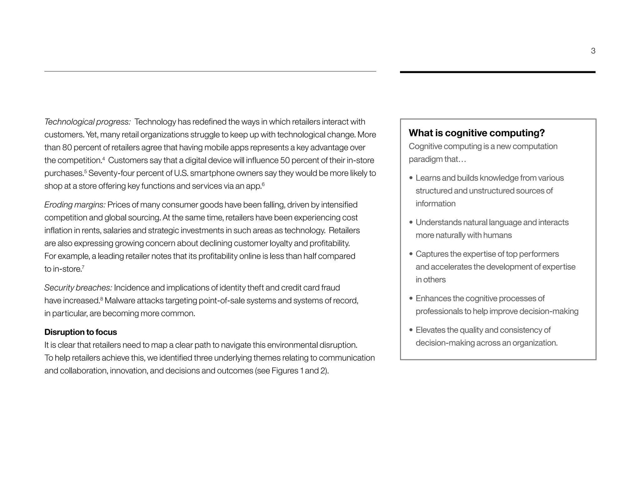 Your cognitive future in retail industry | PPT