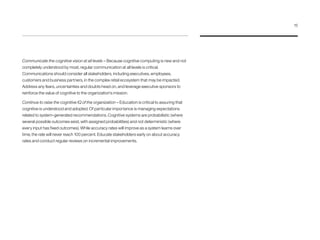 Your cognitive future in retail industry | PPT