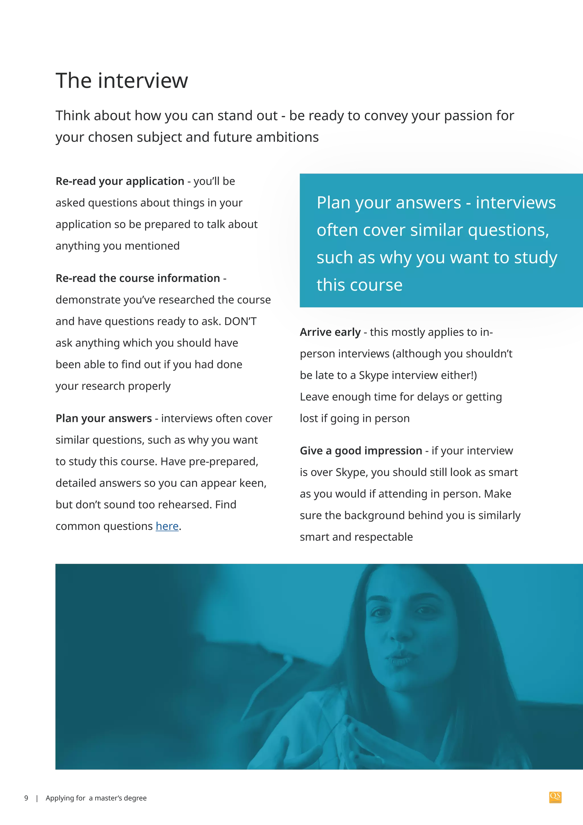 Your complete guide to applying for a masters degree | PDF