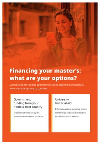 Your complete guide to applying for a masters degree | PDF