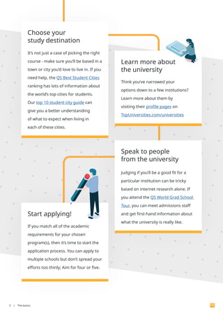 Your complete guide to applying for a masters degree | PDF