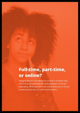 Your complete guide to applying for a masters degree | PDF