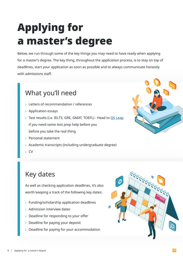 Your complete guide to applying for a masters degree | PDF