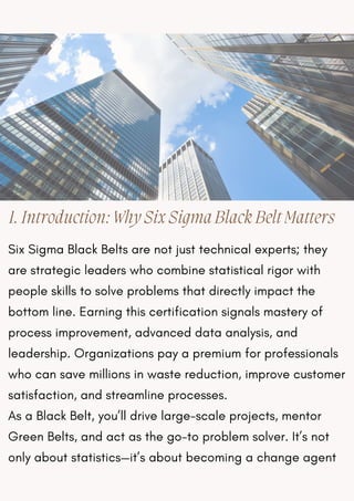 Your Complete Guide to Becoming a Six Sigma Black Belt | PDF