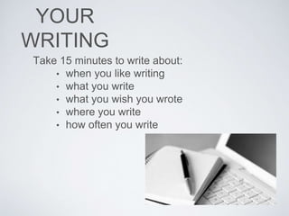 Your Daily Write | PPT