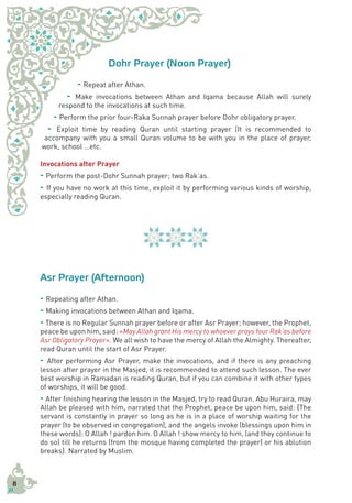 Your Day in Ramadhaan | PDF | Islam | Religion & Spirituality