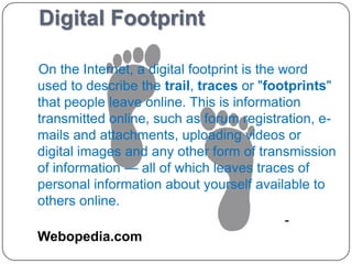 Your Digital Dossier | PPTX