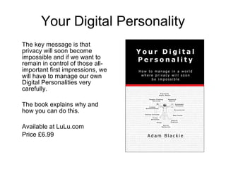 Your Digital Personality | PPT