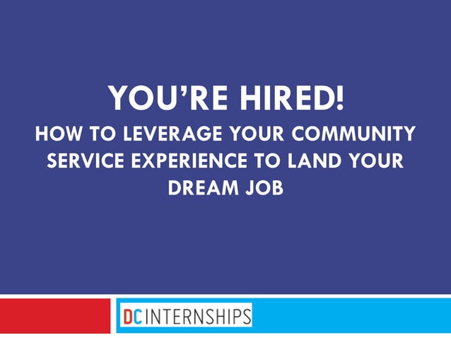 You're hired! | PPT