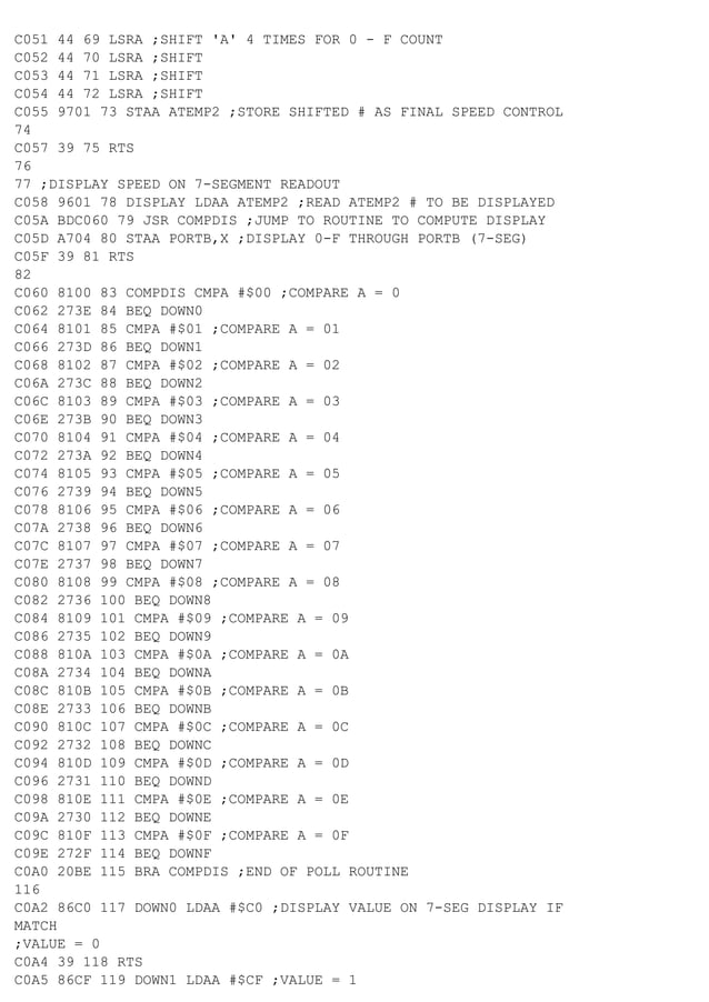 Howto Design a Stepper Motor System Using an 8-bit Freescale microcontroller MCU - MC68HC11E9 | PDF