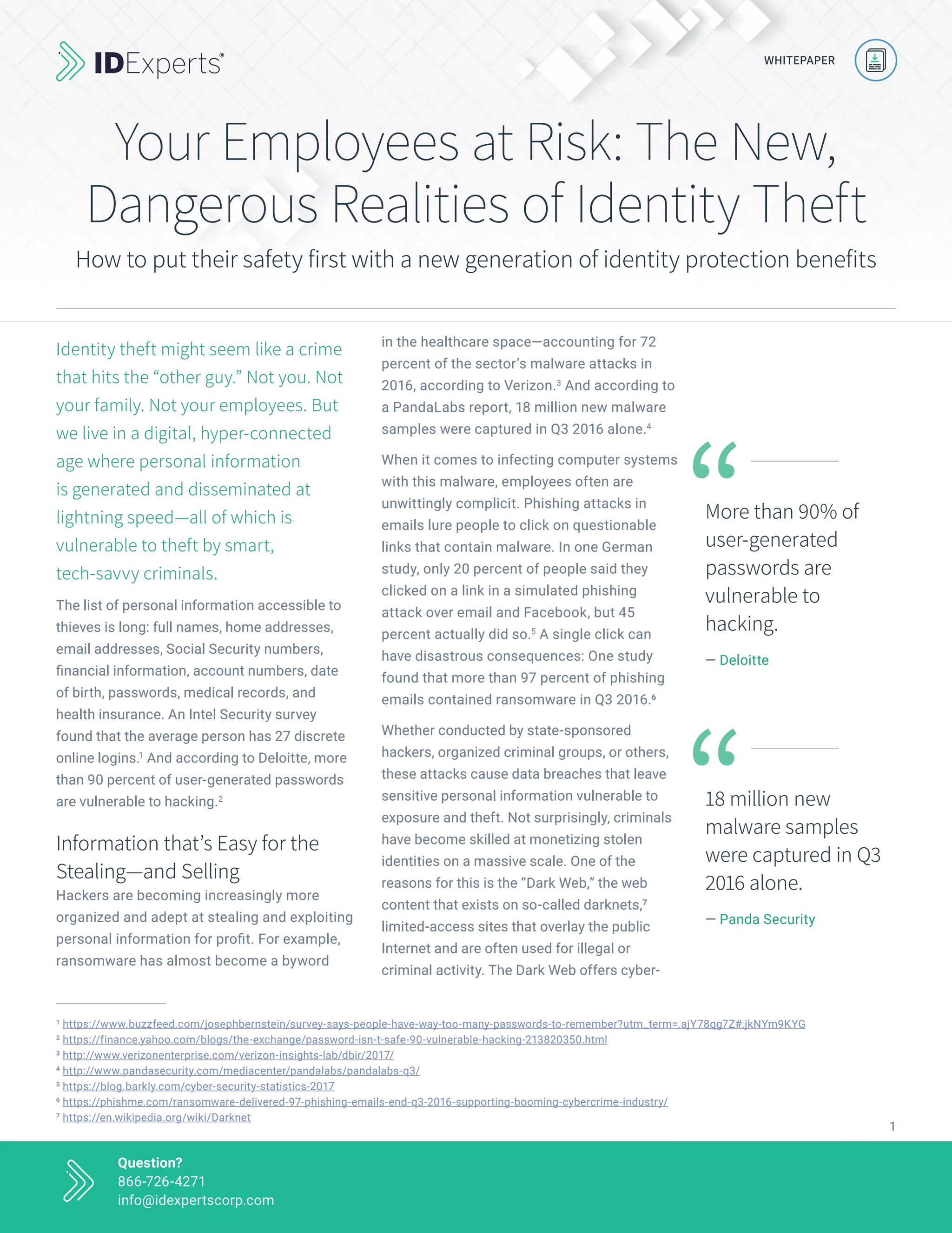 Your Employees at Risk: The New, Dangerous Realities of Identity Theft ...
