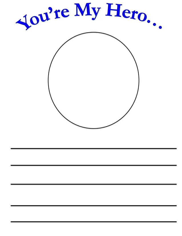 You're my hero | DOCX