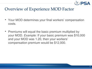 Your Experience Modification Factor | PPT