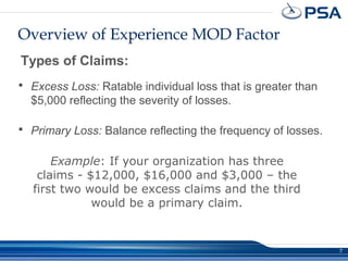 Your Experience Modification Factor | PPT