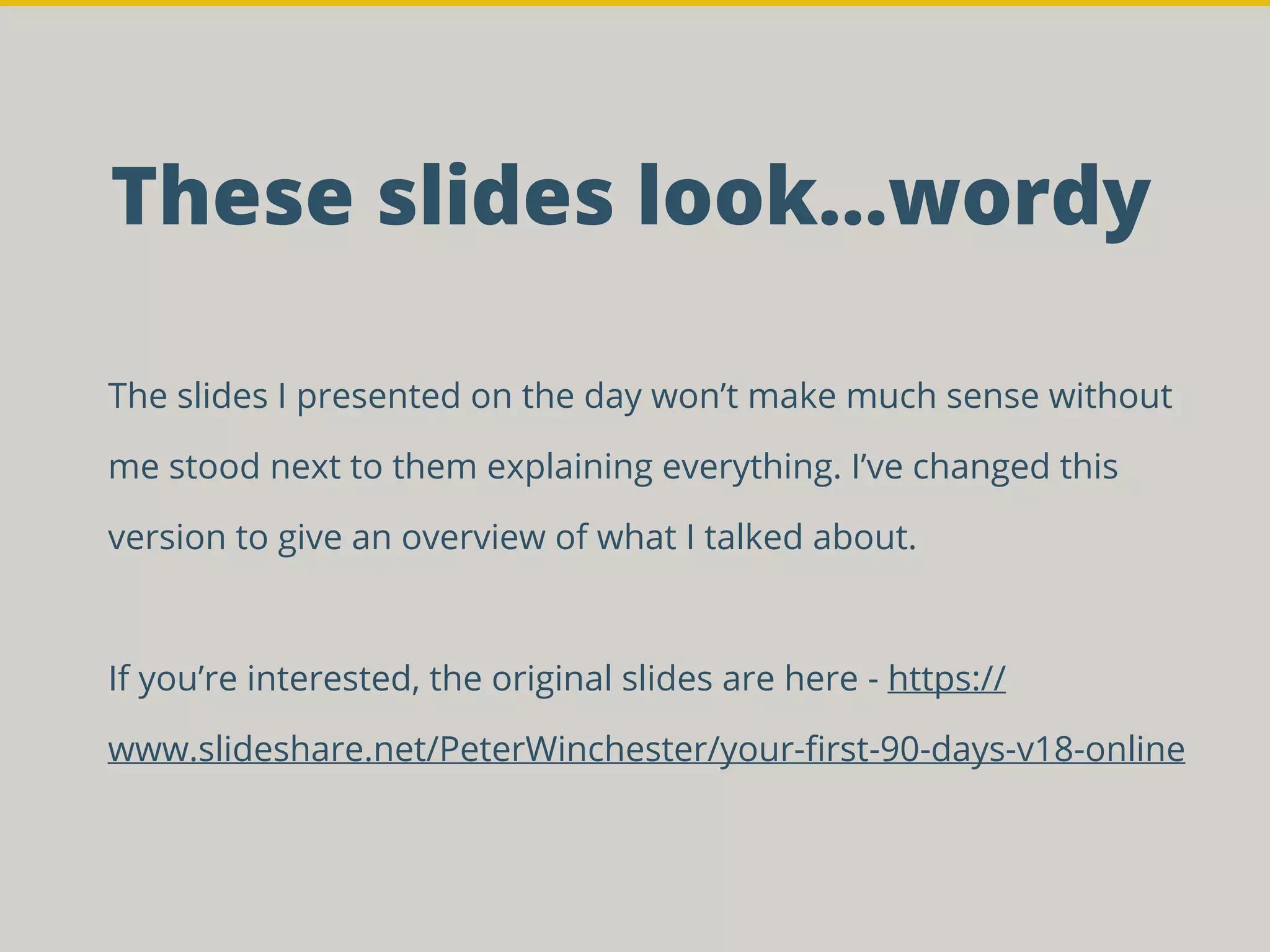 Your first 90 days | PDF