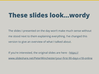 Your first 90 days | PDF