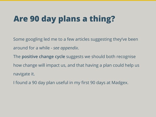 Your first 90 days | PDF