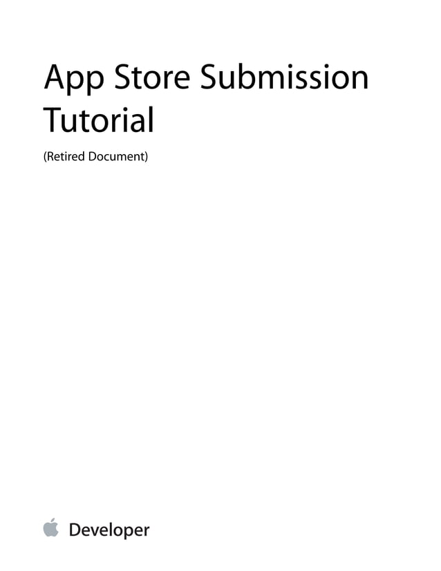 iPhone first App Store submission | PDF | Operating Systems | Computer ...