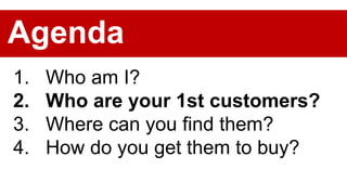Getting Your first customers | PPTX