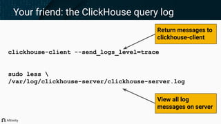 Your first ClickHouse data warehouse | PDF