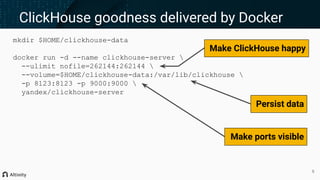 Your first ClickHouse data warehouse | PDF