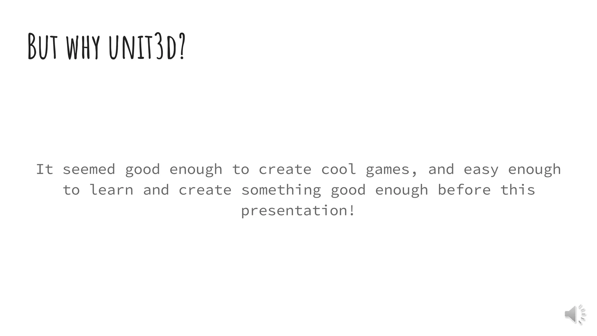 Your first game with unity3d framework | PPT