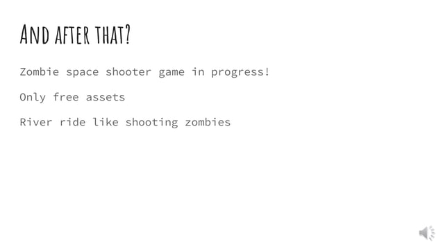 Your first game with unity3d framework | PPT
