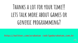 Your first game with unity3d framework | PPT