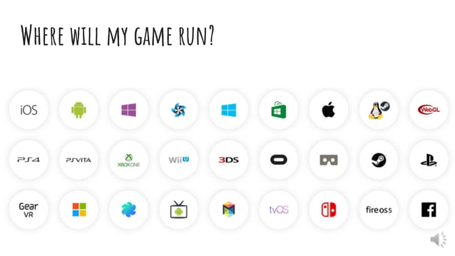 Your first game with unity3d framework | PPT