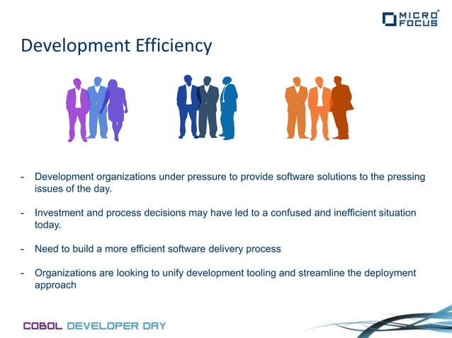 Your First Steps With Visual Cobol Cobol Developer Day Ppt
