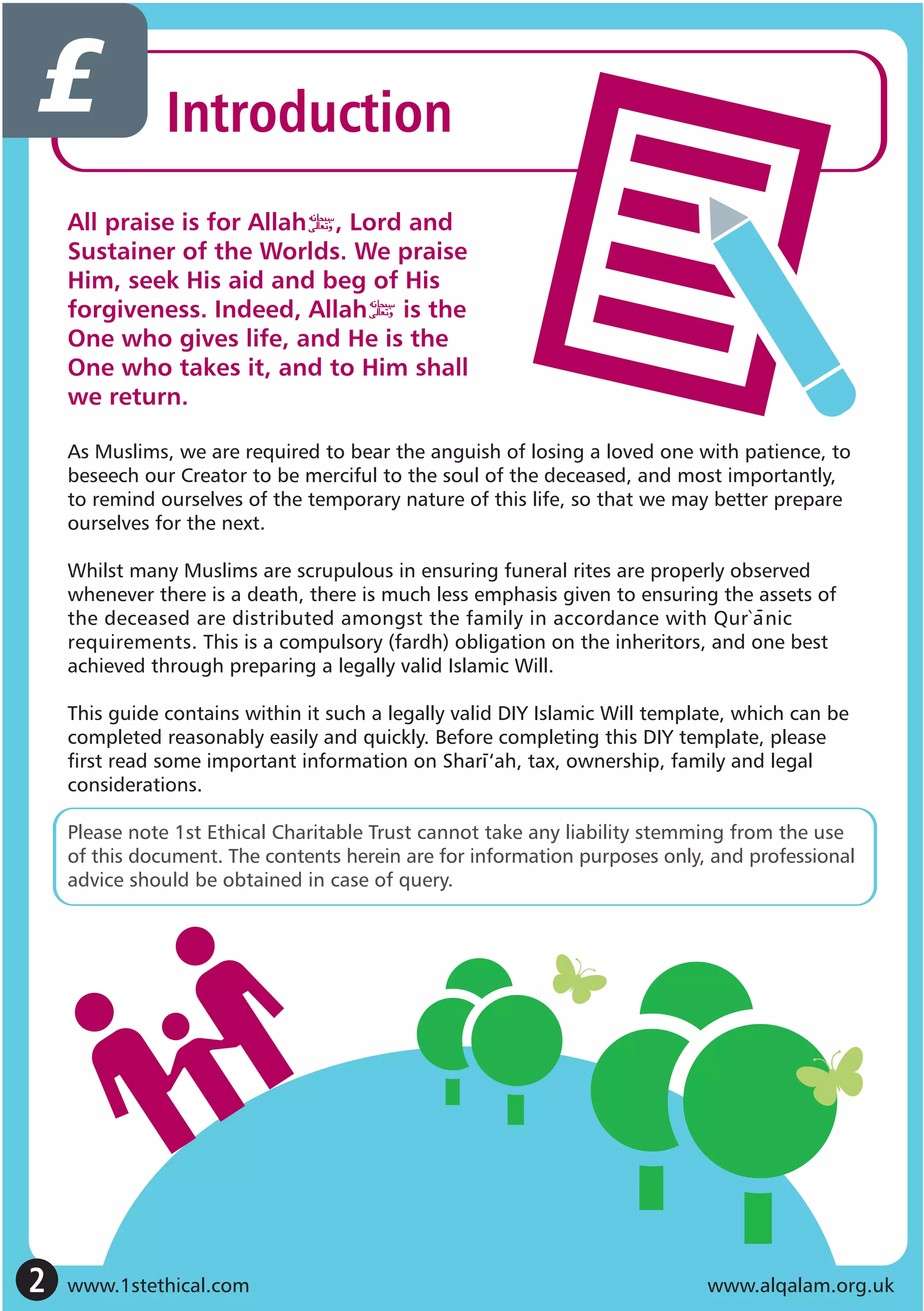 Your guide preparing an islamic will | PDF