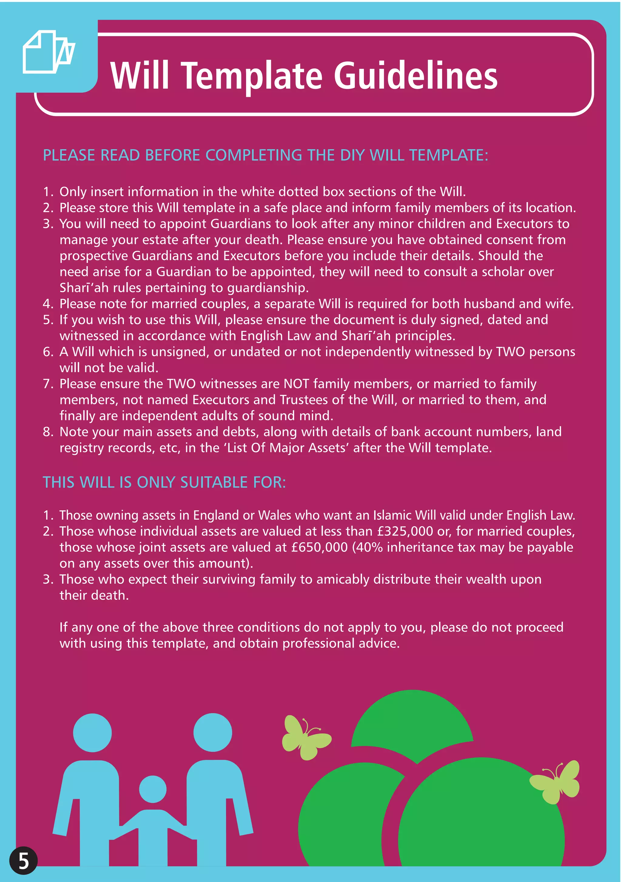 Your guide preparing an islamic will | PDF