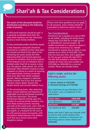 Your guide preparing an islamic will | PDF